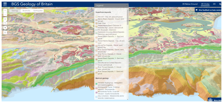 BGS Geology of Britain: Geovisualization 100% – Geovisualization.net