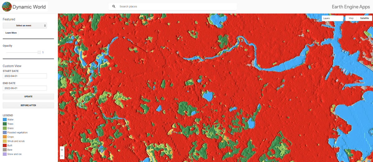 Google Earth Engine and Dynamic World – Geovisualization.net