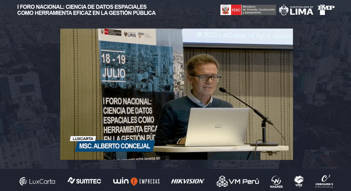 I FORO NACIONAL: CIENCIAS DE DATOS ESPACIALES COMO HERRAMIENTA EFICAZ EN LA GESTION PUBLICA ...